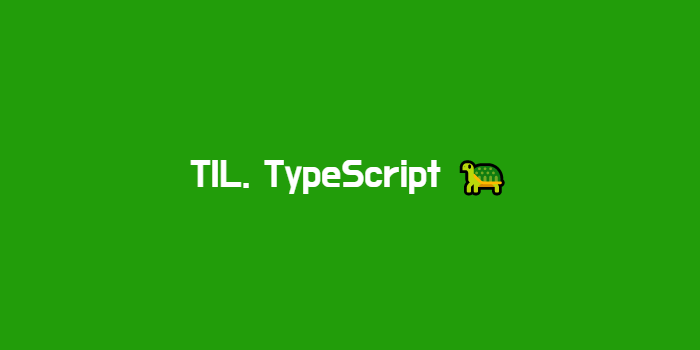 [TIL] TypeScript-타입추론/명시와 Interface